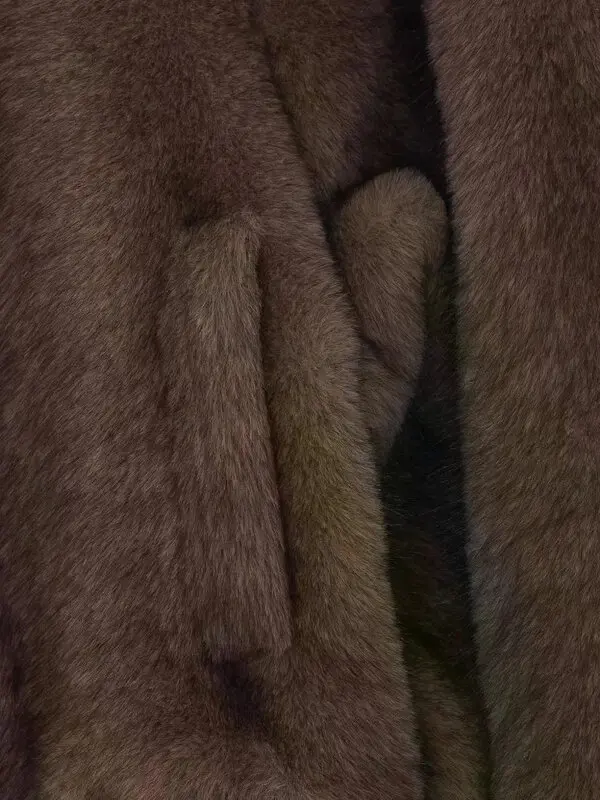 VALENTINI 1972 Faux-fur Collar Jacket