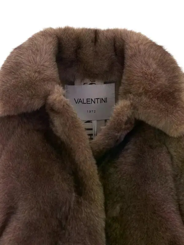 VALENTINI 1972 Faux-fur Collar Jacket