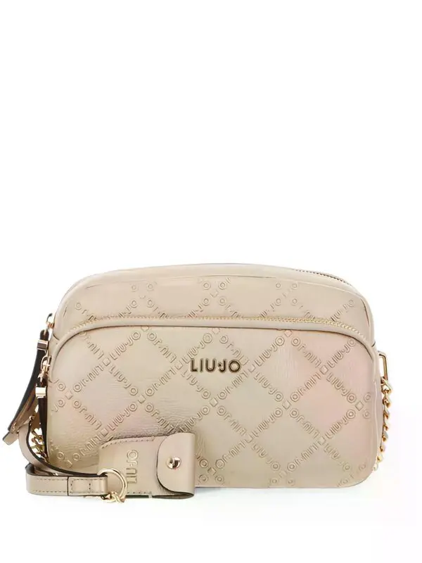 Liu Jo Logo-embossed Shoulder Bag - Neutrals