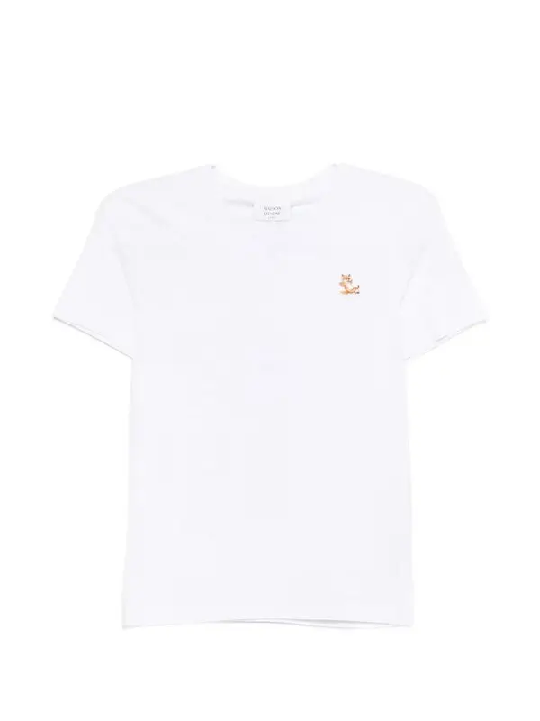 Maison Kitsuné Chillax Fox Patch T-shirt - White