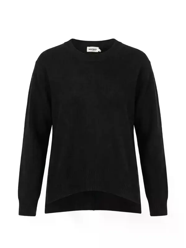 NOTSHY Fine-knit Cashmere Sweater - Black