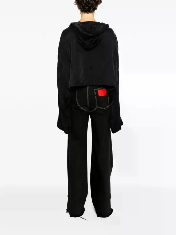 JULIUS Hooded Cropped Jacket