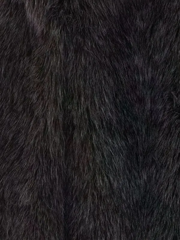 VALENTINI 1972 Faux-fur Notch-lapel Coat