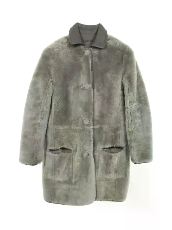 Celine 2000s Reversible Coat