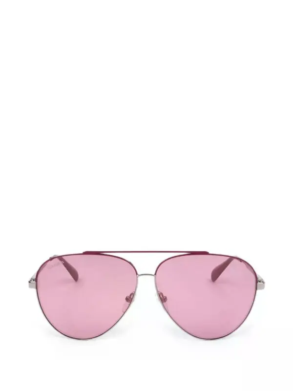 MAX&CO. Pilot-frame Double-bridge Sunglasses