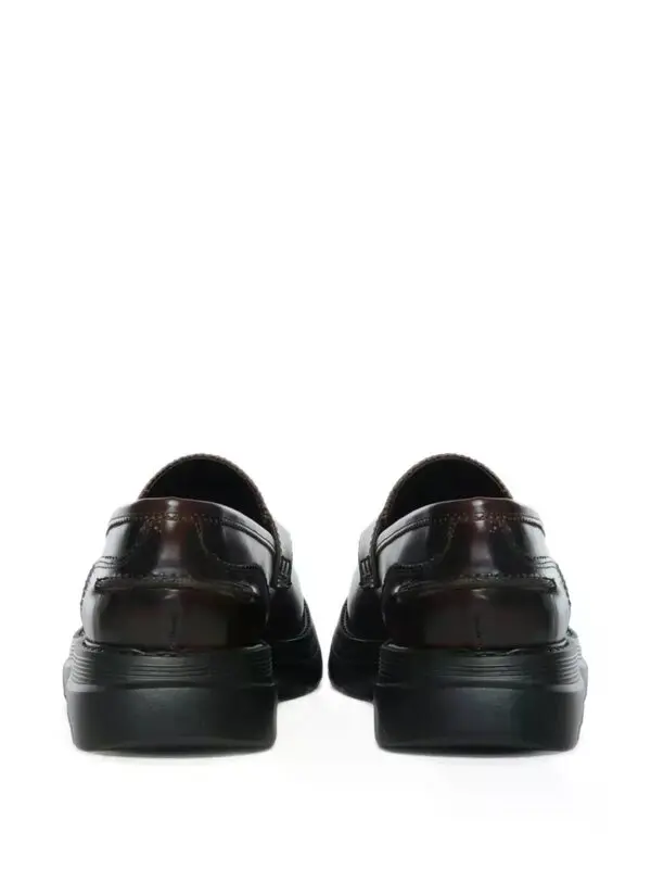 GIULIANO GALIANO Bryan Chunky-sole Leather Loafers