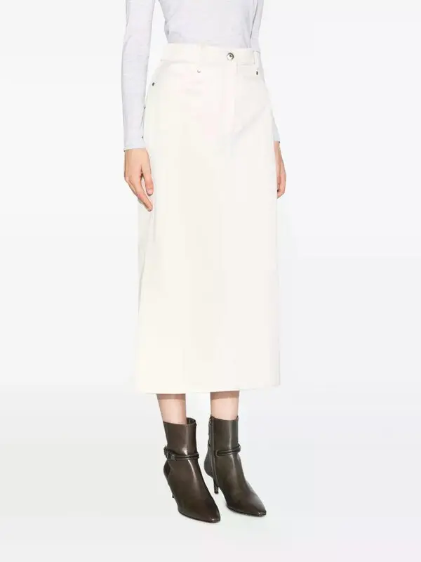 Brunello Cucinelli A-line Maxi Skirt