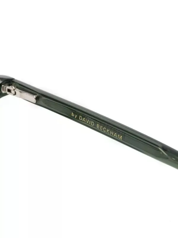 DB EYEWEAR BY DAVID BECKHAM Oval-frame Translucent Glasses