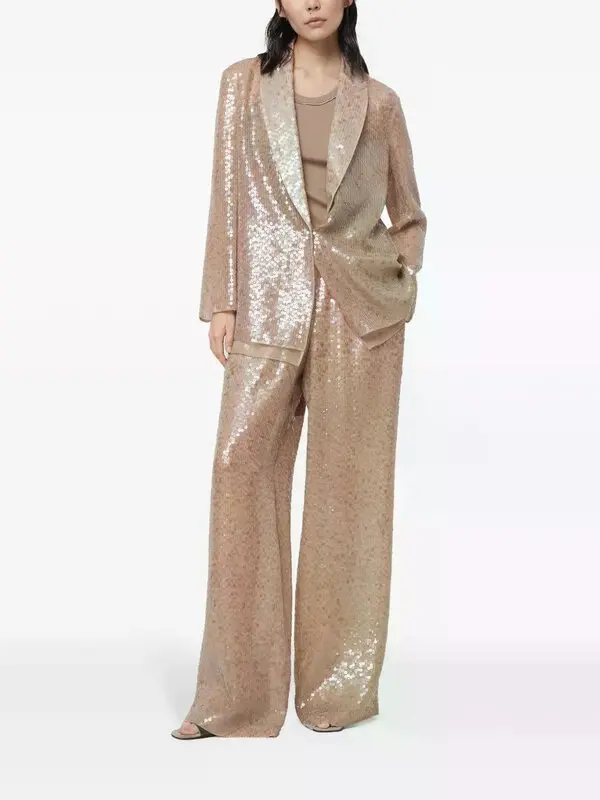Brunello Cucinelli Sequinned Silk Single-breasted Suit
