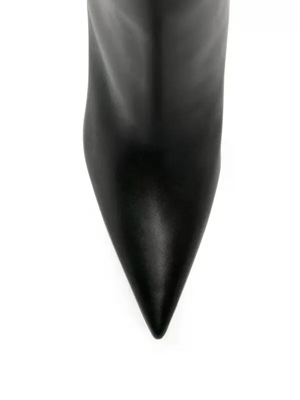 AQUAZZURA Pointed-toe Stiletto-heel Ankle Boots