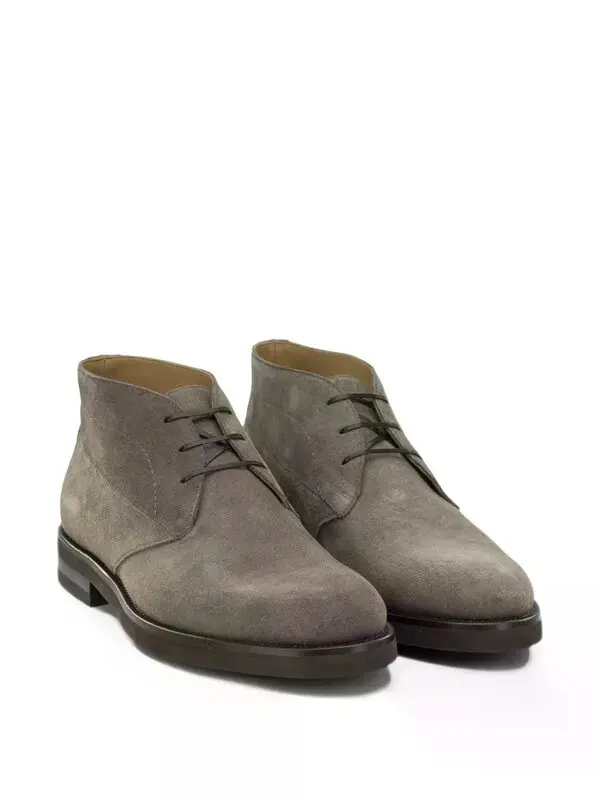 FERRAGAMO Suede Ankle Boots