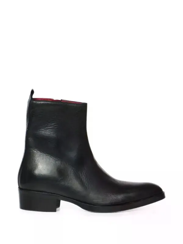 GIULIANO GALIANO Simon Leather Ankle Boots