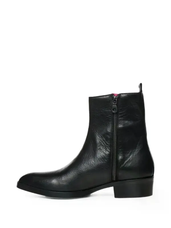 GIULIANO GALIANO Simon Leather Ankle Boots