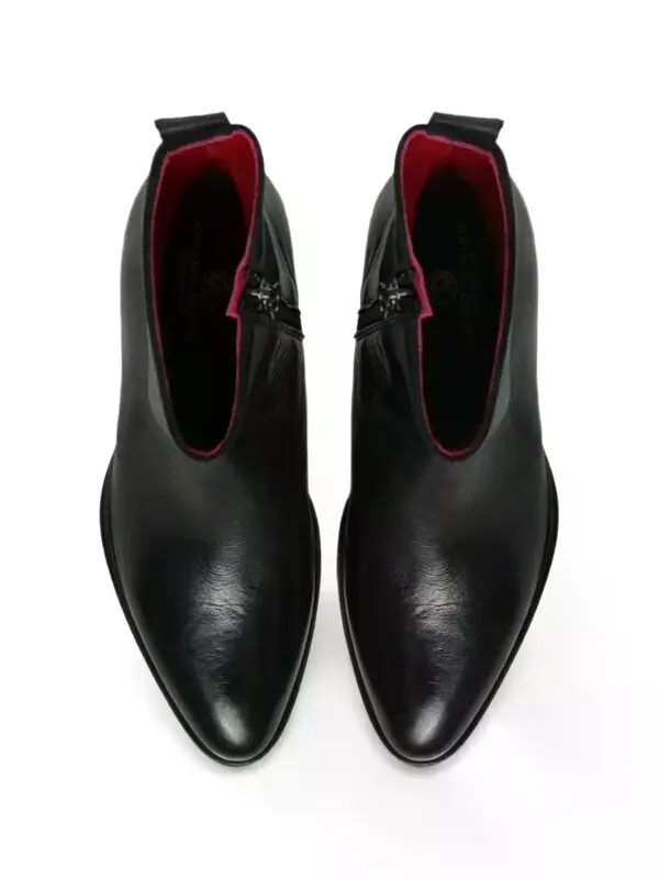 GIULIANO GALIANO Simon Leather Ankle Boots