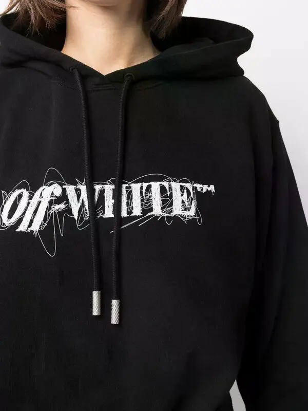 Off-White Logo-print Cotton Hoodie