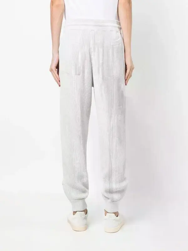 Brunello Cucinelli Drawstring-waist Cotton Track Pants