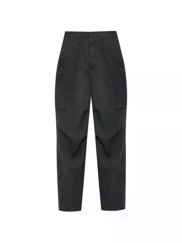 Dsquared2 Herringbone-pattern Pleated Trousers - Grey
