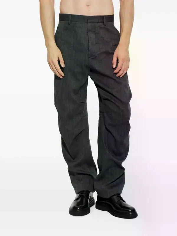 Dsquared2 Herringbone-pattern Pleated Trousers