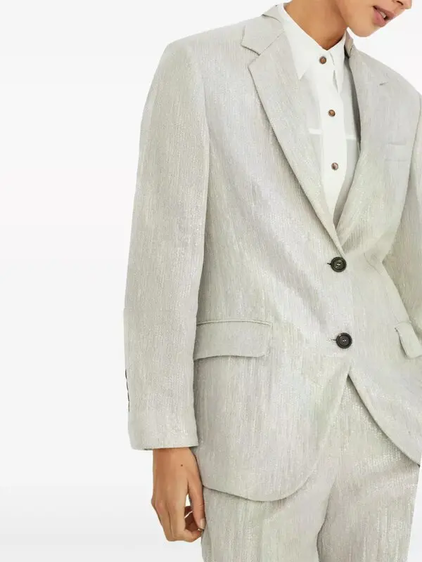 Brunello Cucinelli Notched-lapels Single-breasted Suit