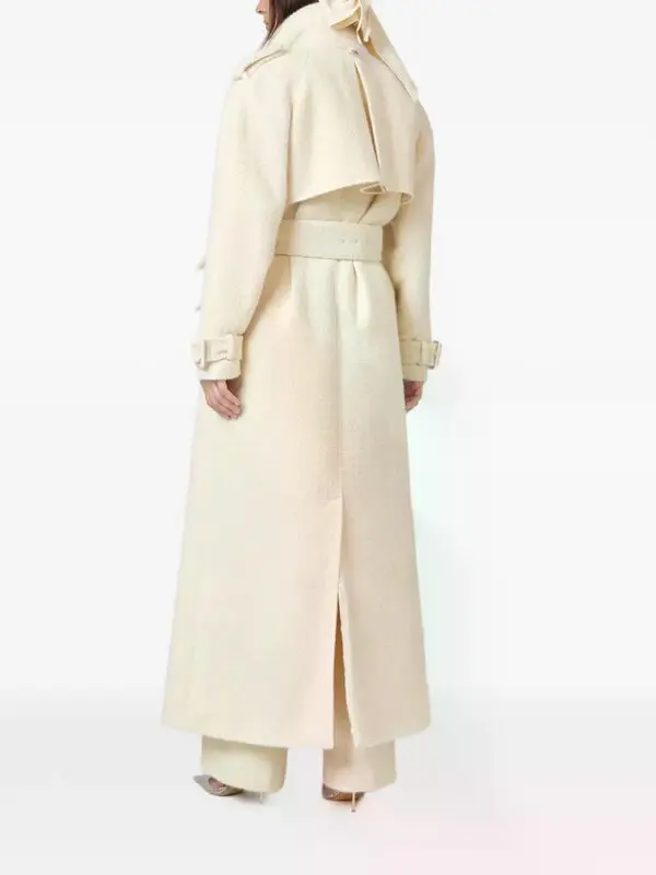 Giuseppe Di Morabito Rose Detail Double-breasted Coat