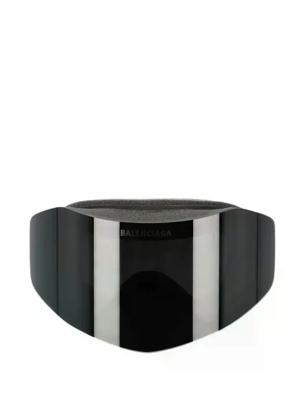 Balenciaga Shield Ski Goggles - Black