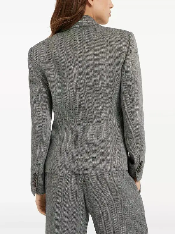 Brunello Cucinelli Single-breasted Linen-flax Blazer