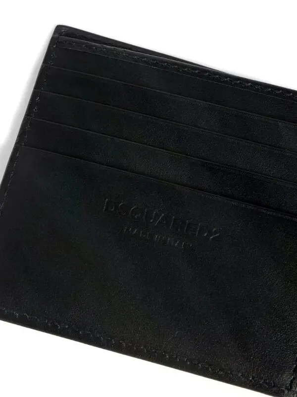 Dsquared2 Logo-plaque Leather Wallet