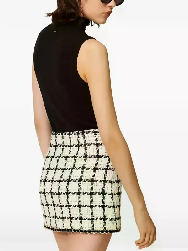 TWINSET High-neck Sleeveless Knit Top