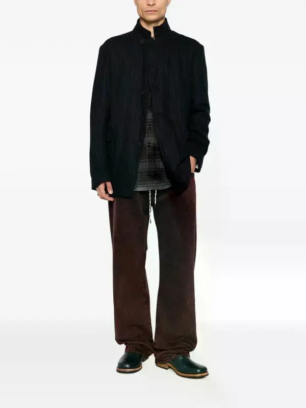 RICORRROBE Cirro Pinstripe Cashmere Wool Jacket