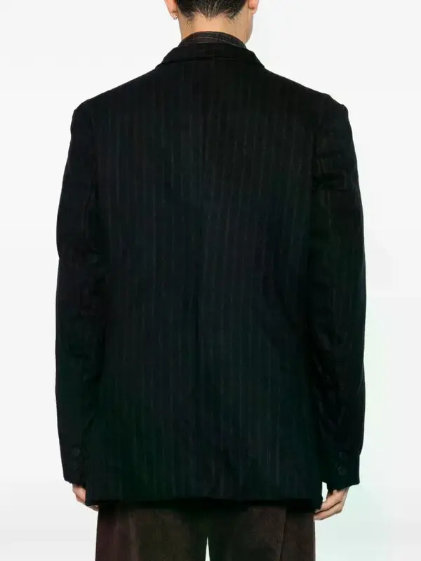 RICORRROBE Cirro Pinstripe Cashmere Wool Jacket