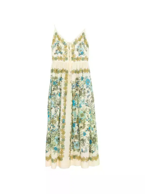 ALEMAIS Sophia Midi Dress - Neutrals