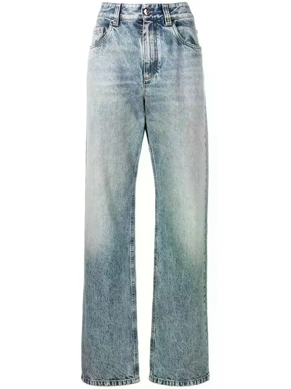 Brunello Cucinelli Mid-rise Straight-leg Jeans
