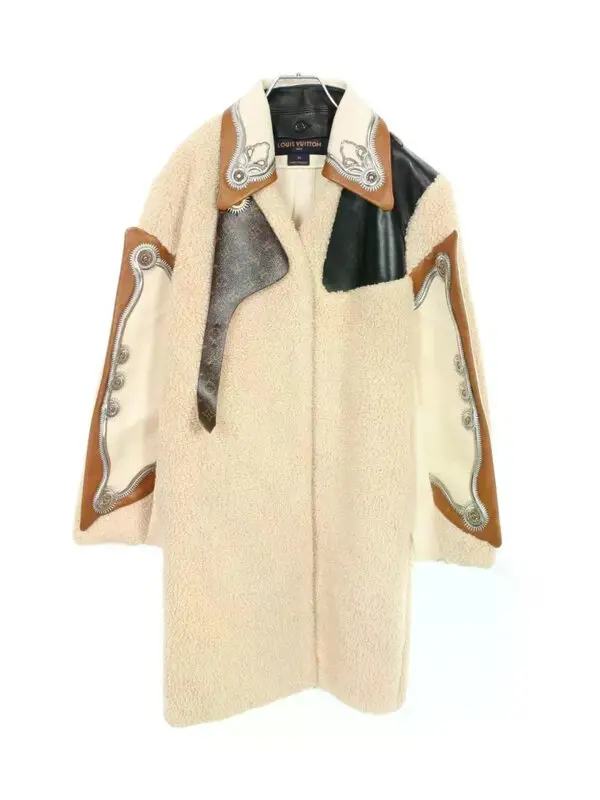 LOUIS VUITTON Monogram Colour-block Coat - Neutrals