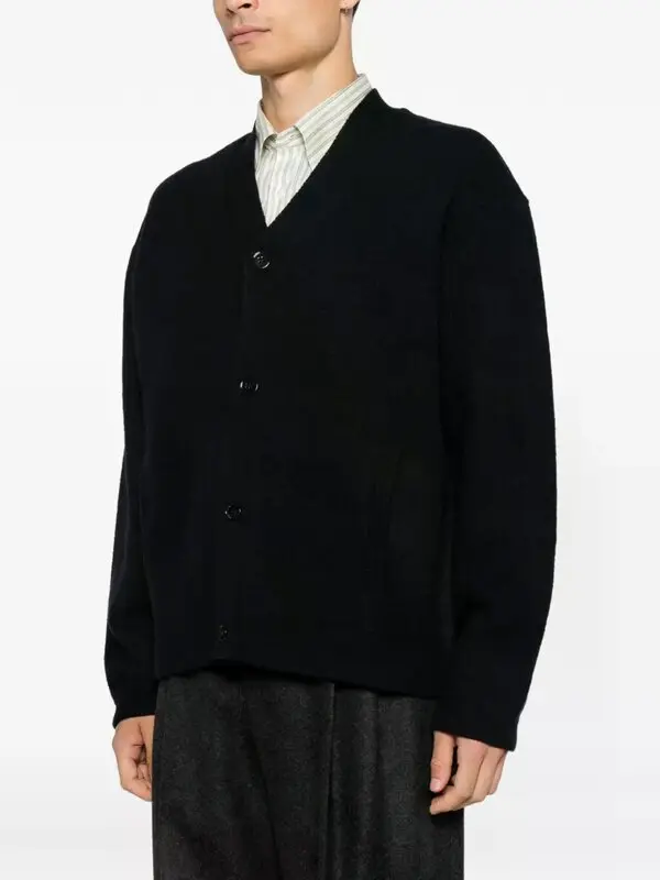 Emporio Armani V-neck Knitted Cardigan