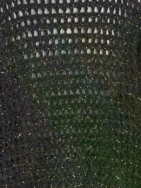 Brunello Cucinelli Open-knit Sequin Cardigan