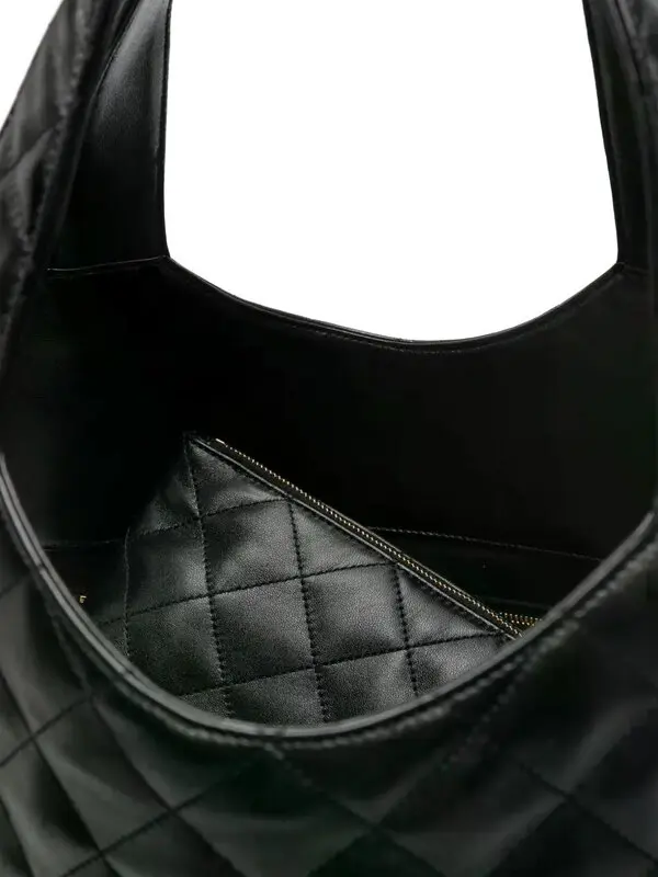 Saint Laurent Icare Quilted Leather Shoulder Bag