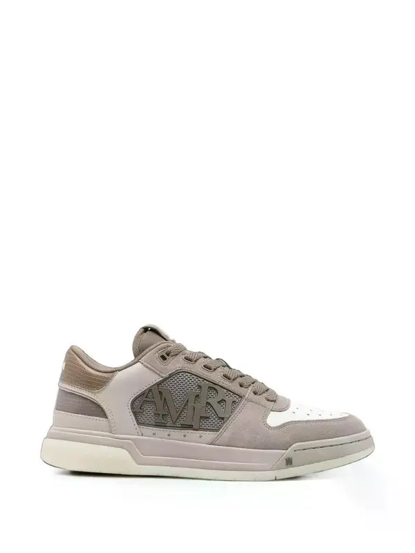 Amiri Classic Low Logo-patch Sneakers - Neutrals