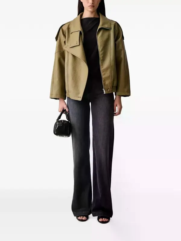 Liu Jo Crystal-embellished Wide-leg Jeans