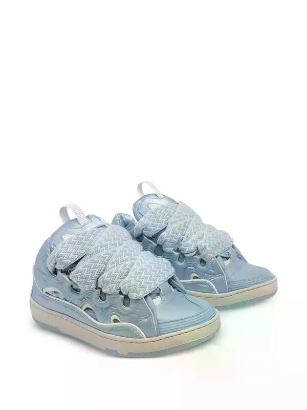 LANVIN Curb Lace-up Sneakers