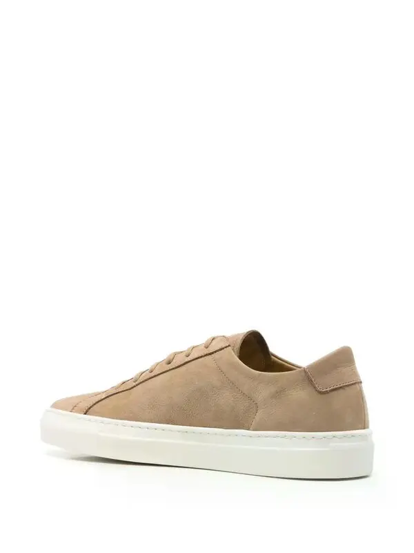 COMMON PROJECTS Nubuck Leather Sneakers - Brown