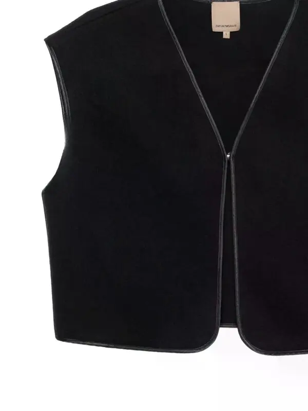 Emporio Armani Piped Trim Gilet