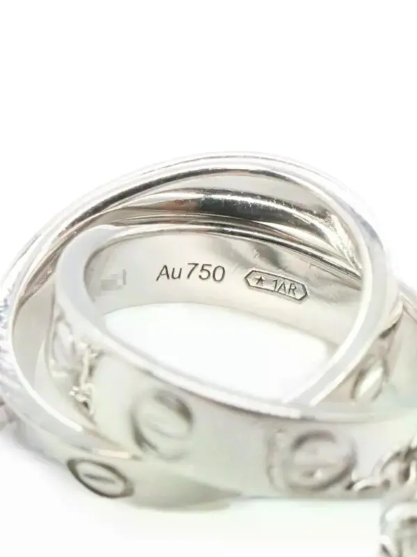 Cartier 18k White Gold Love Bracelet