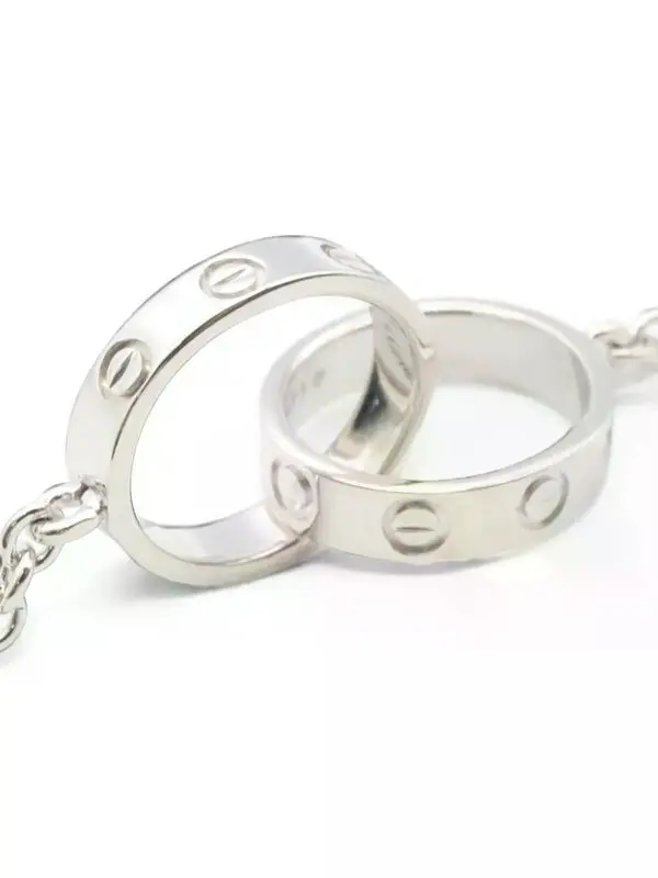 Cartier 18k White Gold Love Bracelet
