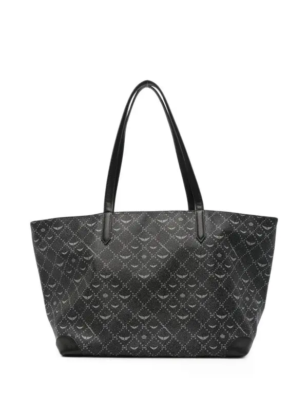 Zadig&Voltaire Monogram-print Tote Bag - Black
