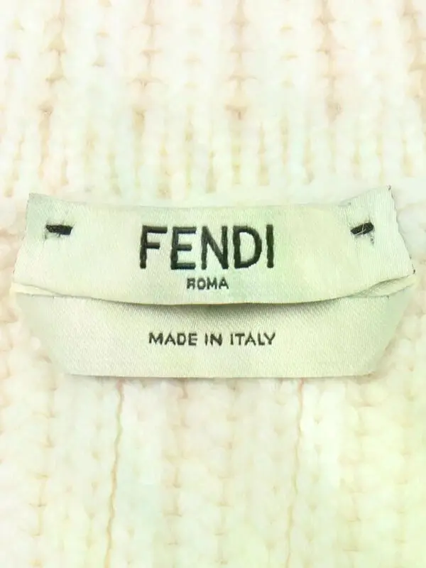 Fendi 2010s Ribbed Turtleneck Sweater
