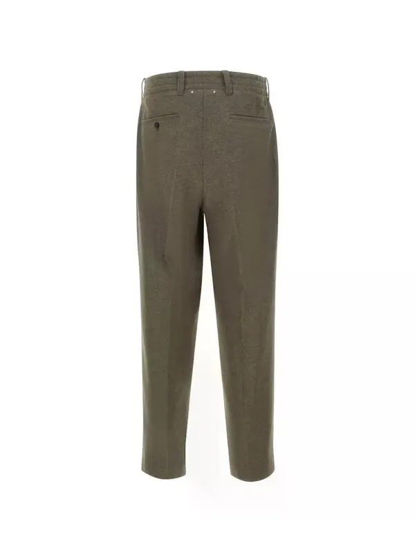 GOLDEN GOOSE Pleated Virgin Wool Trousers