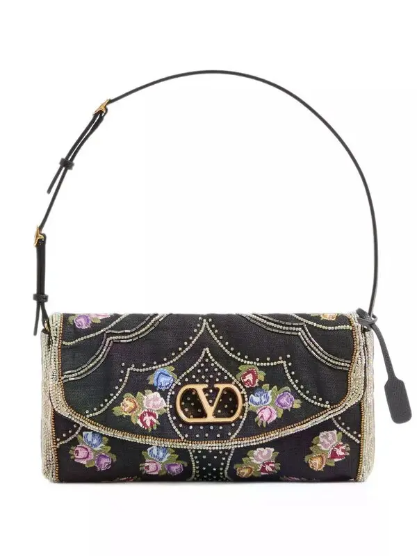 Valentino Garavani Small Embroidered Shoulder Bag