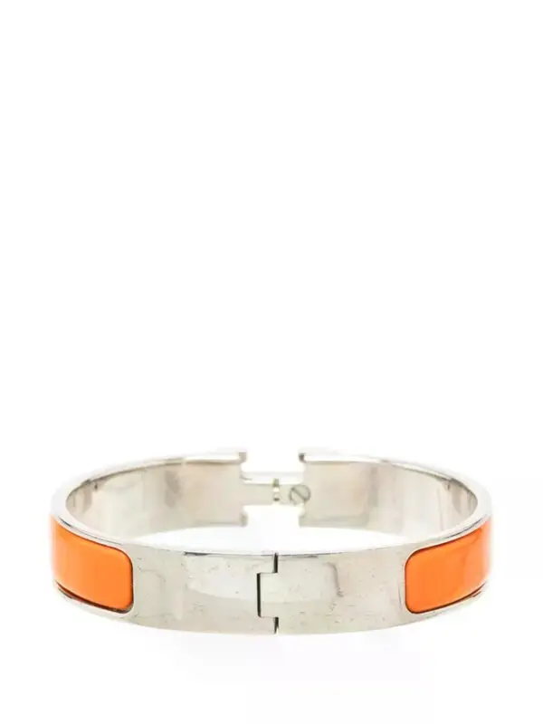 Hermès Enamel Clic H Bracelet Pm