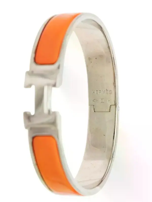 Hermès Enamel Clic H Bracelet Pm
