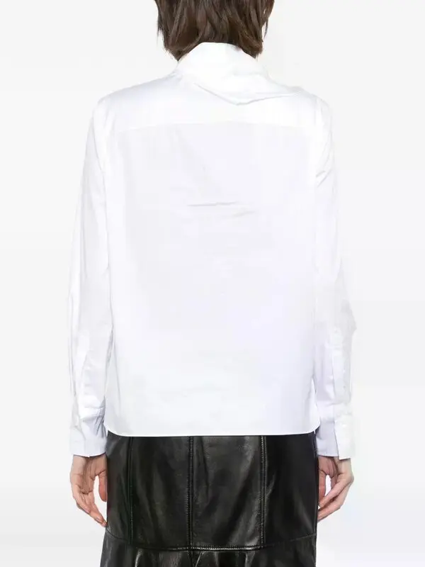 Alexander McQueen Ruffled Long-sleeve Shirt